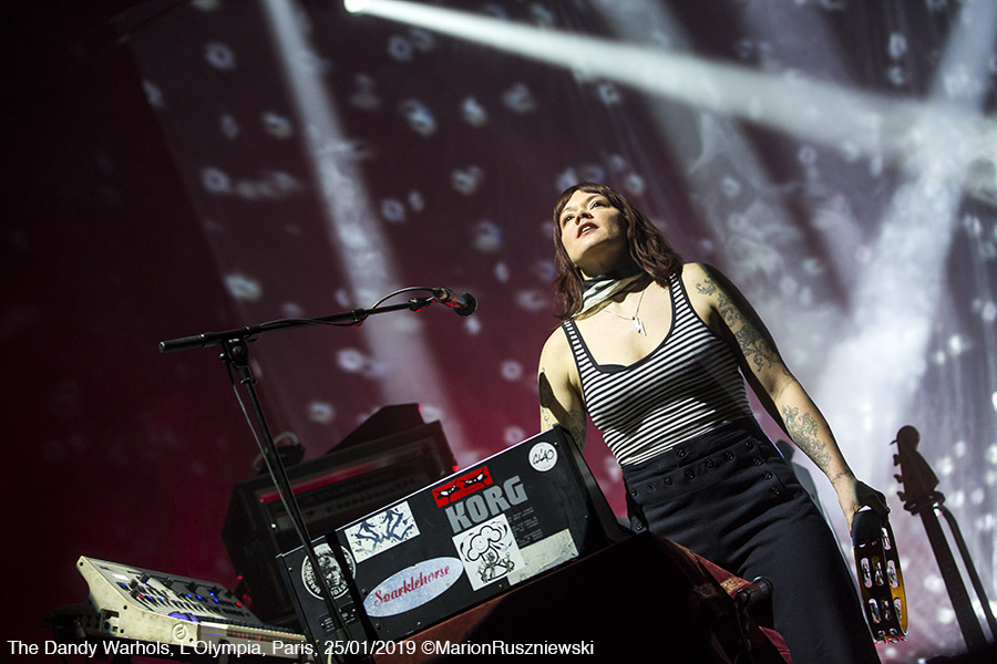 Juniore & The Dandy Warhols,L’Olympia, Paris, 25/01/2019